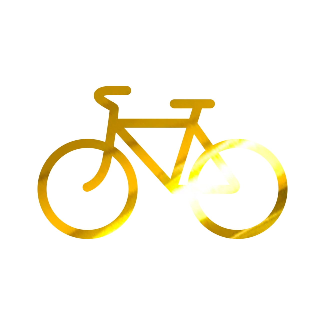 Cycling Symbol Sticker Decal Die Cut - Self Adhesive Vinyl ...
