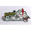 Ohio Map and Landmarks Collage Fridge Souvenir Collectible Magnet FMC ...