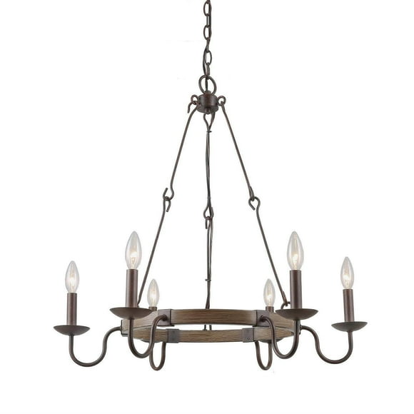 Wagon Wheel Chandelier | Walmart Canada