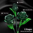 1209Pcs Flower Bouquet Succulents Building Blocks Set Green for Kids ...
