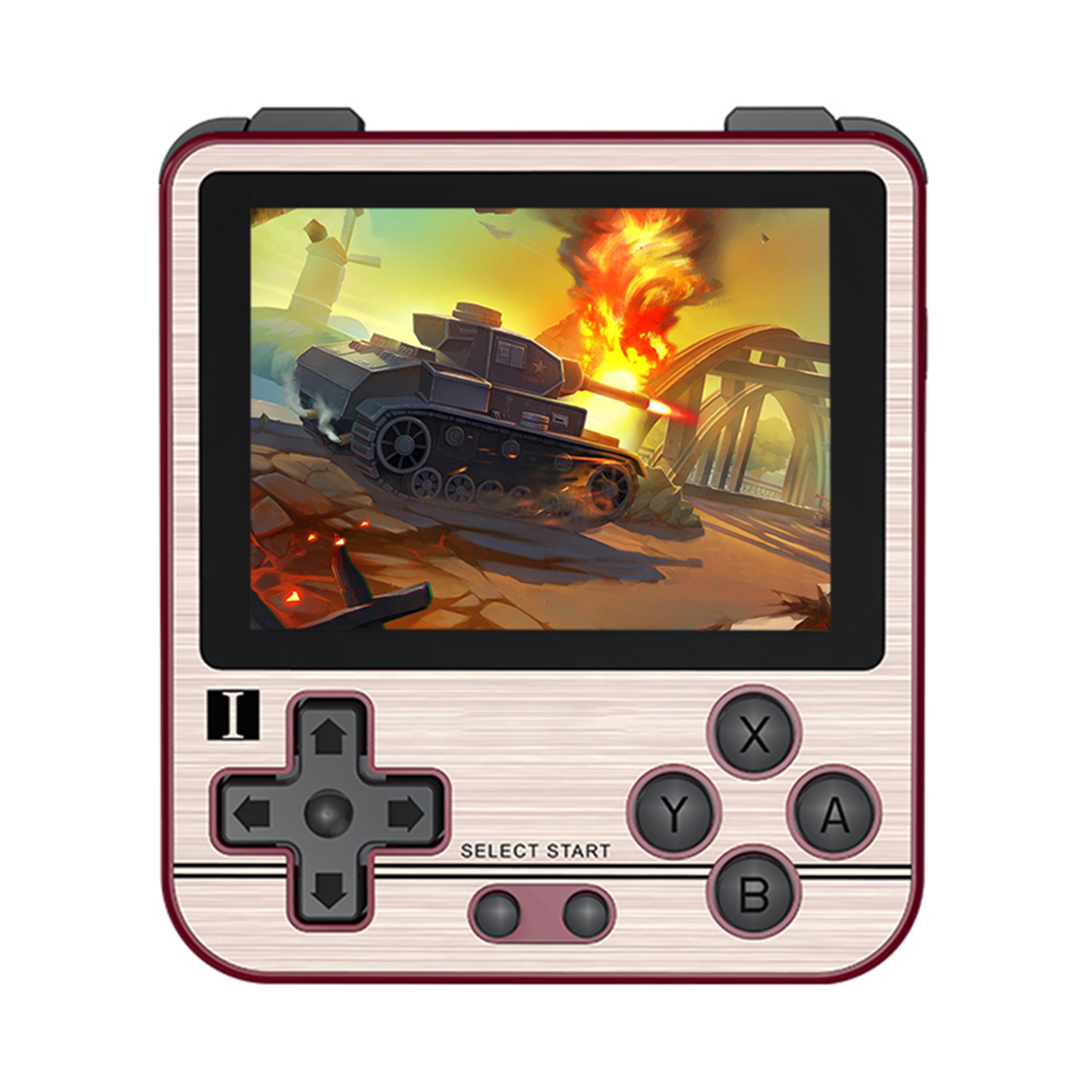 Yamaler 2.8-inch Mini Game Machine, 16GB 3D Joystick PS1 Arcade ...