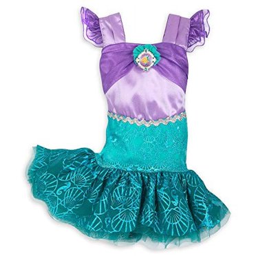 Disney Princess Ariel Tiara to Toe Dress up Set, Girls' Costume ...