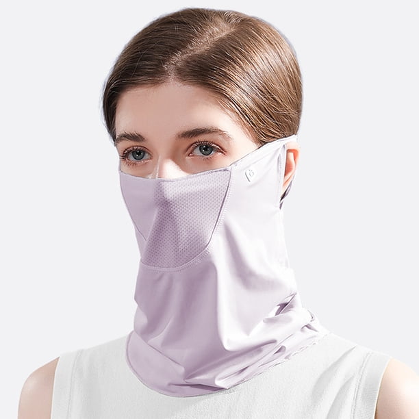 Cubrecara de verano para mujer Protector solar para mujer, protector ...