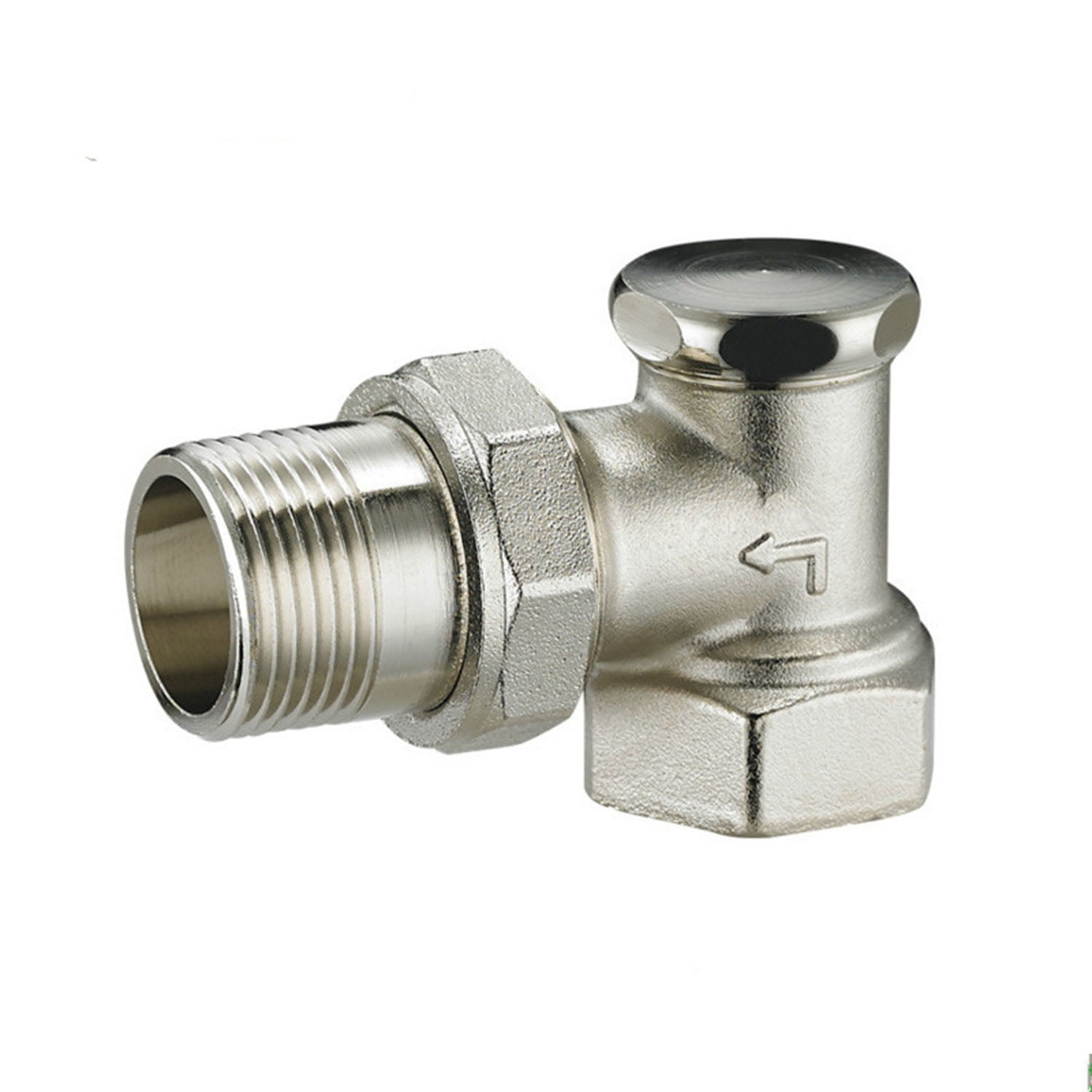 BSP Brass return valve Heating valve Floor heating system valve ...