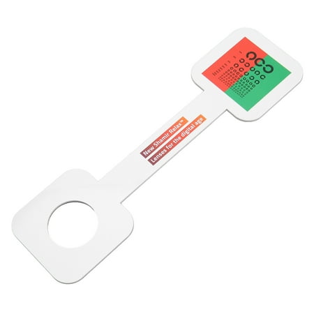 Pupil Distance Meter, Lightweight Eyelid Measuring Ruler Edges Plastic ...