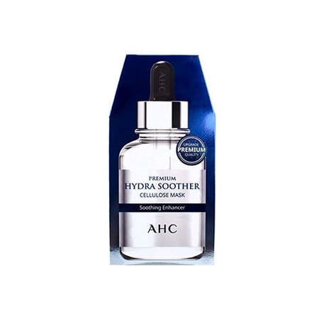 AHC Premium HYDRA SOOTHER CELLULOSE MASK- NEW VERSION [27ml x5 ea ...