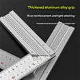 Aluminum Right Angles Ruler With Safety Corners And Clear Scale ...