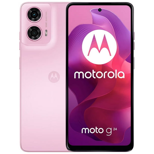 Motorola Moto G24 8GB 128GB Color Rosa | Bodega Aurrera en línea