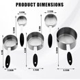13-Piece Measuring Cups and Spoons Set – 304 Stainless Steel, Black Non ...