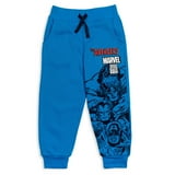 Marvel Avengers Spider-Man, Thor, Captain America Boys' Soft Sweatpants ...