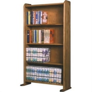 Wood Shed 901 Solid Oak 9 Row Dowel CD Rack - Walmart.com