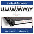 Binding Spines/Spirals/Coils - 50mm (2 inches) - 440 Sheet Capacity - 4 ...