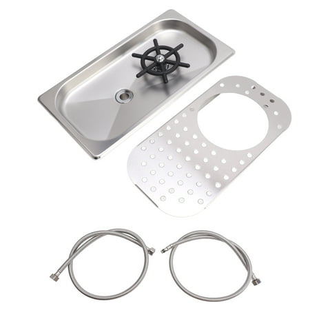 304 Stainless Steel Pitcher Rinser Cup Washer Glass Cleaning Rinser ...