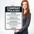 Company Policies Sign, Employees Break Room Decor, - Walmart.com