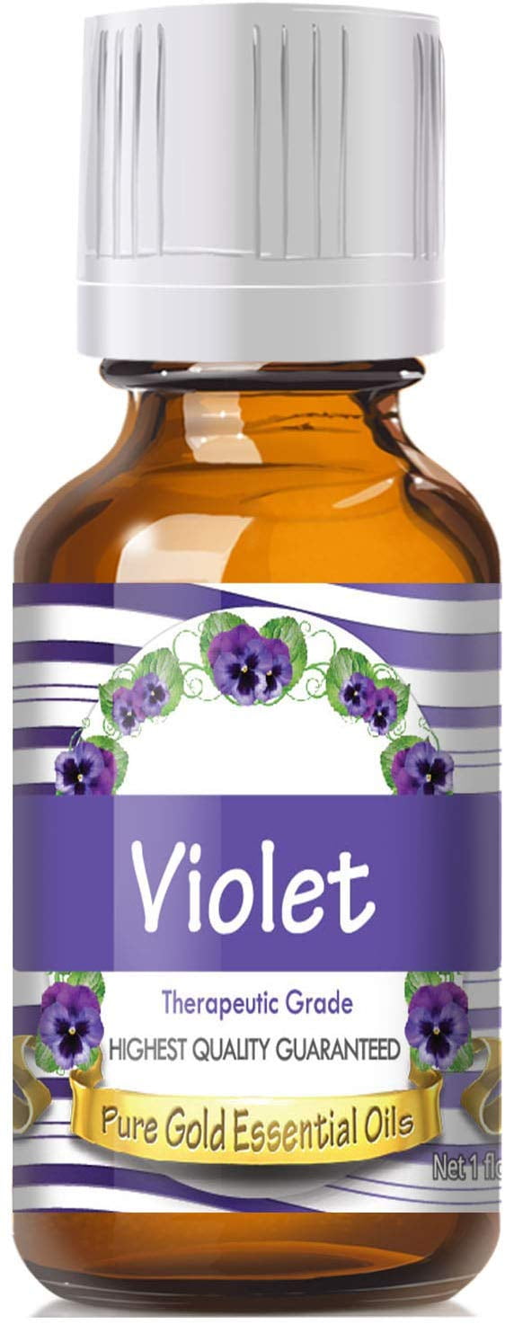 Pure Gold Violet Essential Oil, 100% Natural & Undiluted, 30ml - Walmart.com