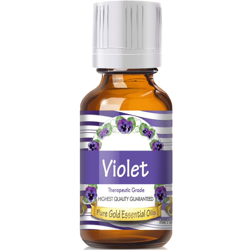 Pure Gold Violet Essential Oil, 100% Natural & Undiluted, 30ml ...