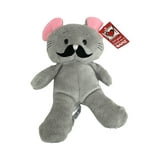 9in Black Mustache Mouse Plush Toy By Ganz - Walmart.com