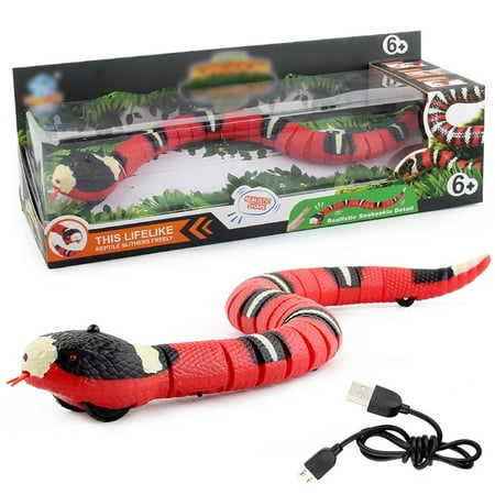 FINELOOK IR Infrared Remote Control Snake Creature Prank Toy, Animal ...