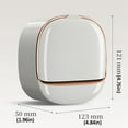 Wall Mounted Soap Dish Soap Dish With Drain And Lid No Drilling Required Soap Dish Holder