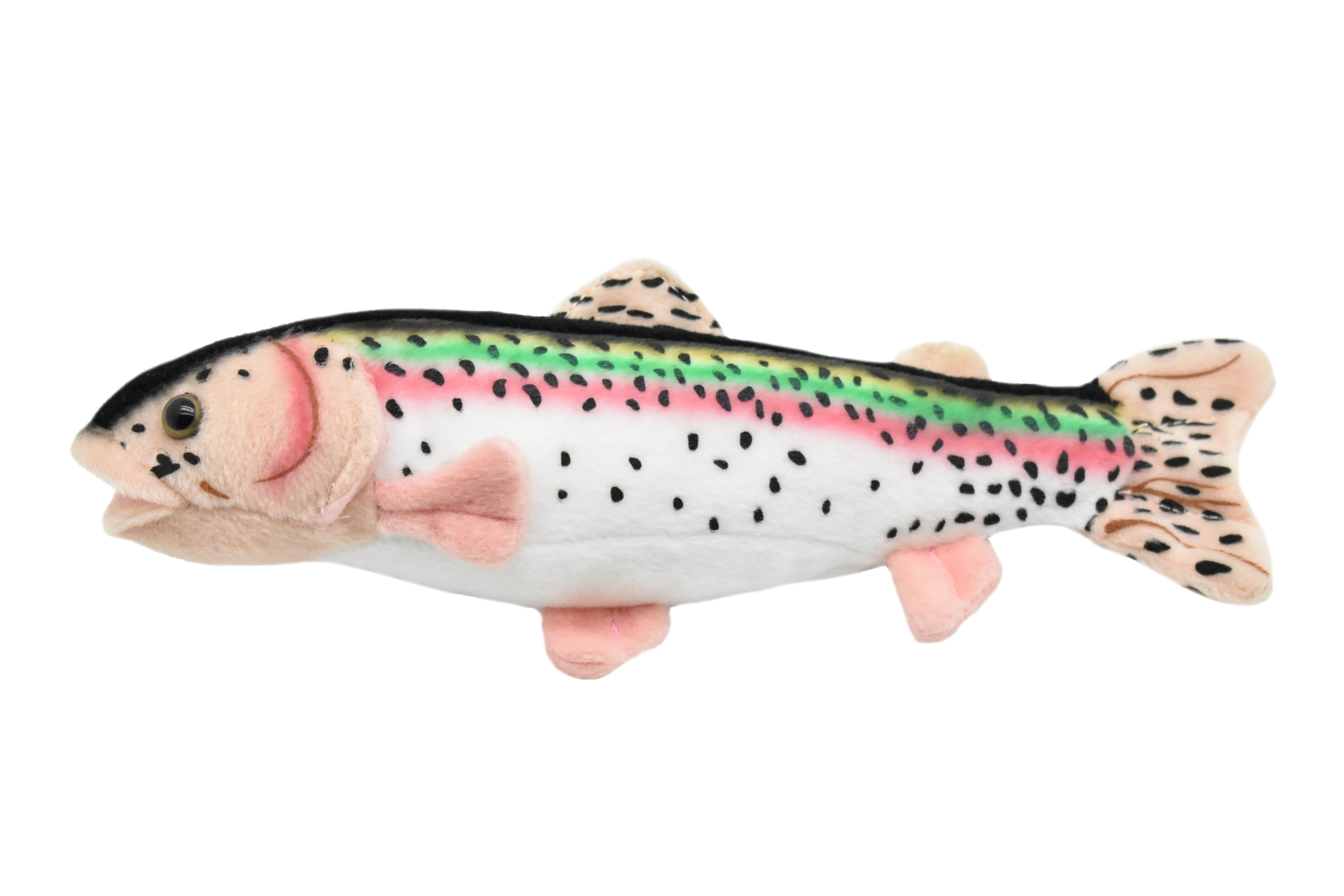 Rainbow Trout, Fish, Realistic, Very Nice Plush Animal 10" F2401 BB61 ...