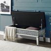 ACME Pearl Bench w/Drawer, Pearl White Finish - Walmart.com