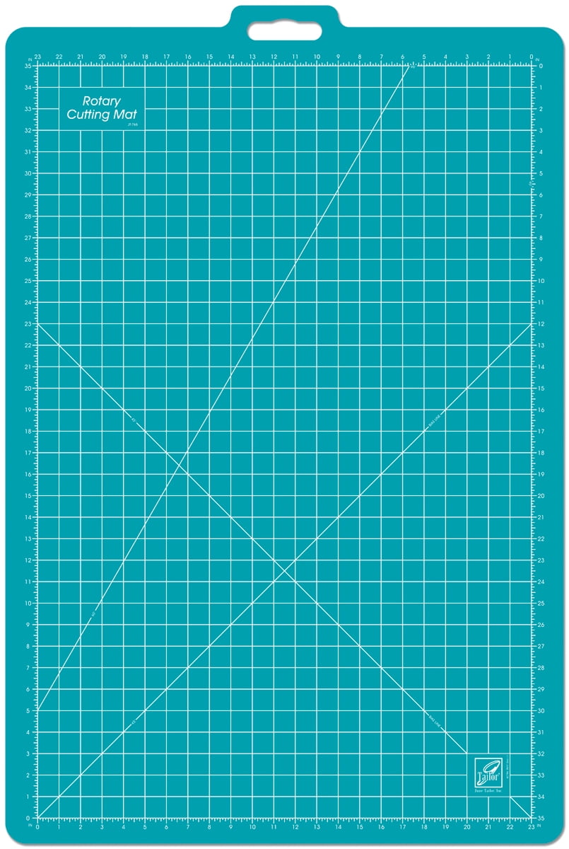 Gridded Rotary Mat With Handle, 23" x 35" Grid - Walmart.com