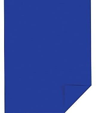 Blast-Off Blue Smooth 80LB Cover - Size 8.5 x 11 Card Stock Paper - 50 ...
