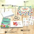 Feela 80 Pack Assortment Birthday Cards Set with Envelopes, Stickers ...