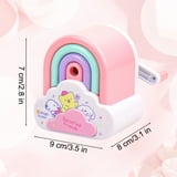 Cute Sharpener Kawaii Pencil Sharpener Small Handheld Cartoon Creative ...