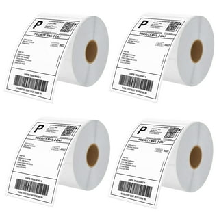 Brother Genuine DK-1202 Die-Cut Shipping Paper Labels, 300 Labels per ...