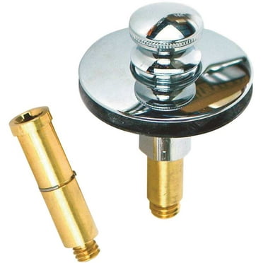 Proflo Pfwo903 Waste And Overflow Push / Pull Stopper Only - Chrome ...