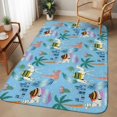 5.25'x7.55' Area Rug for Living Room, Desert Landscape Non Slip Soft ...