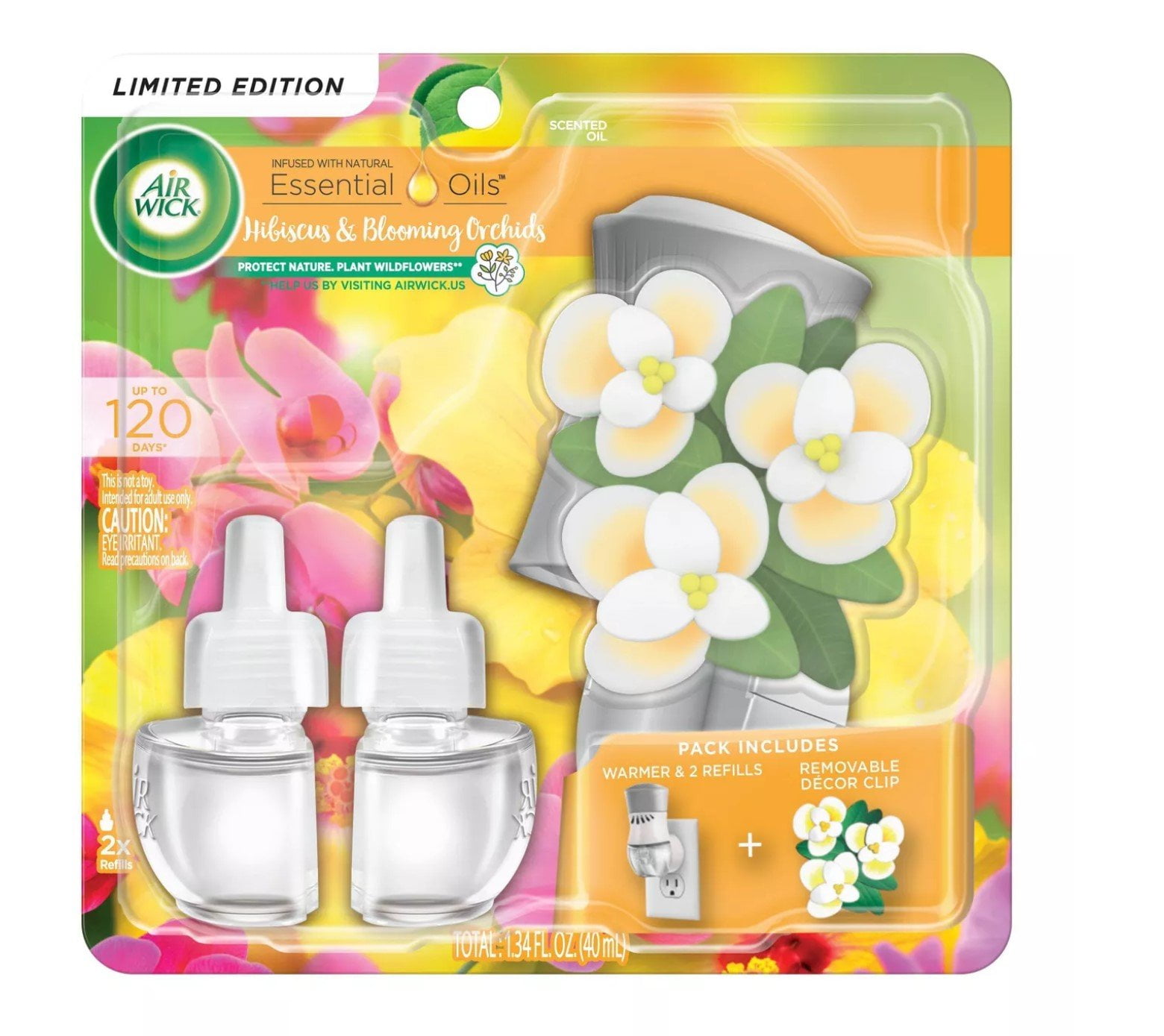 Air Wick Scented Oil - Spring Decor Hibiscus and Blooming Orchids - 1. ...