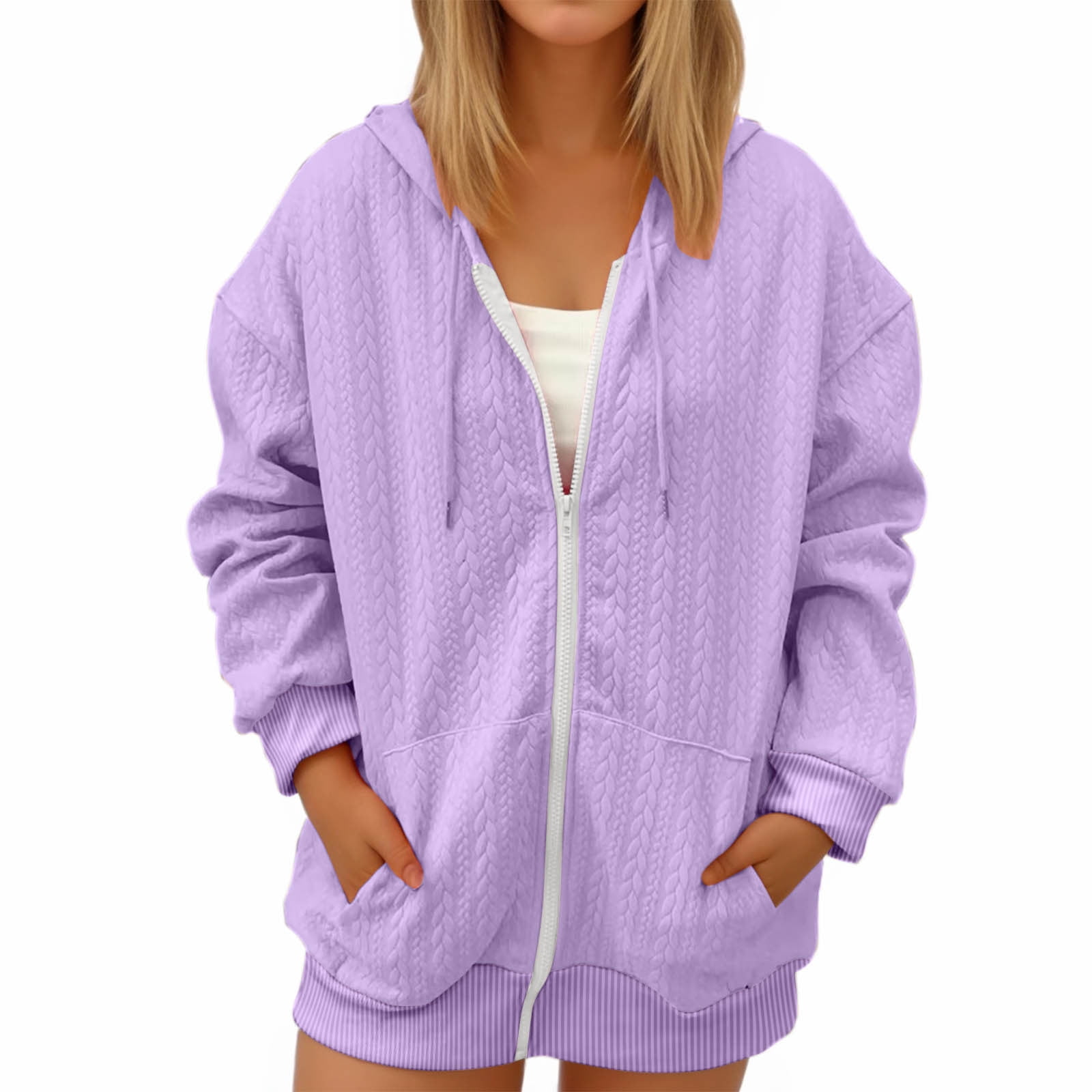 Click here for Aherbiu Womens Sweatshirt Hoodie Zip Up Fall Trend... prices