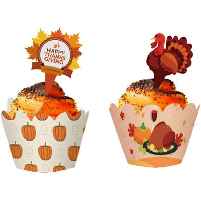 Turkey Cupcake Clipart