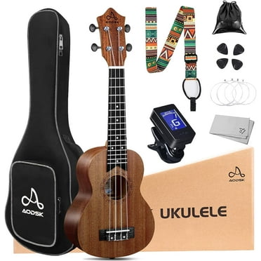 "ADM 23"" Beginner's Concert Ukulele Kit - Perfect Musical Instrument ...