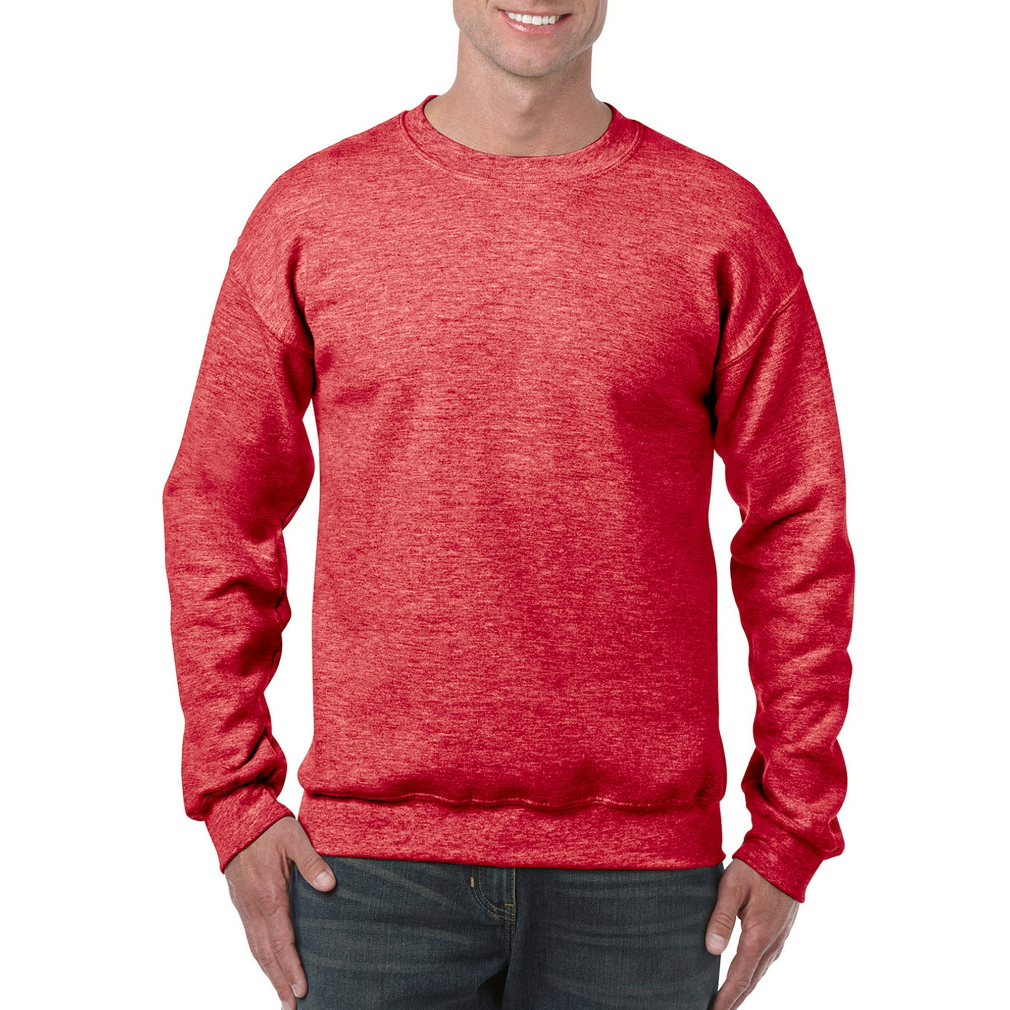Click here for Gildan Mens Heavy Blend Crewneck Sweatshirt  M  He... prices