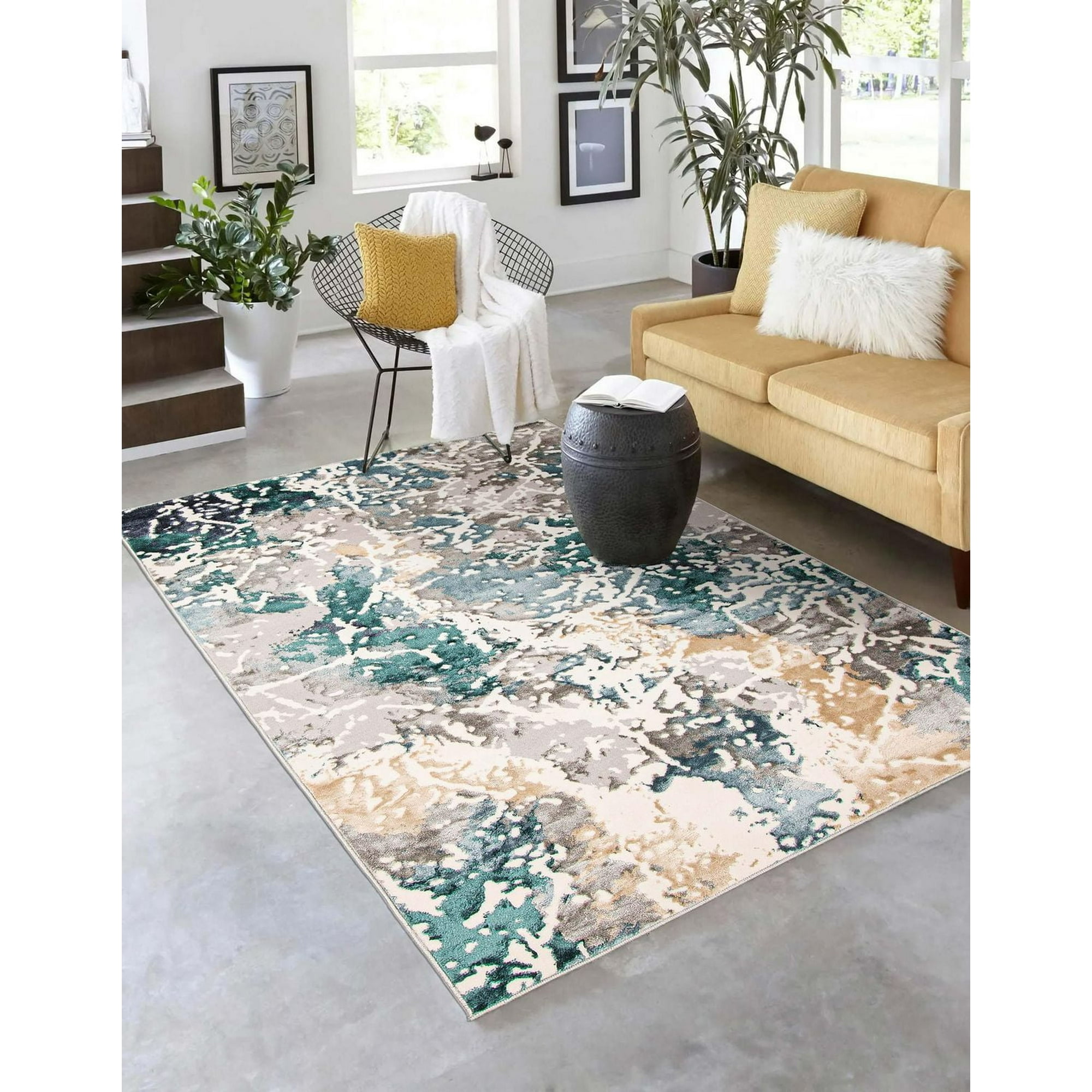 Click here for Ecarpet Aura Contemporary/Modern Area Rug For Livi... prices
