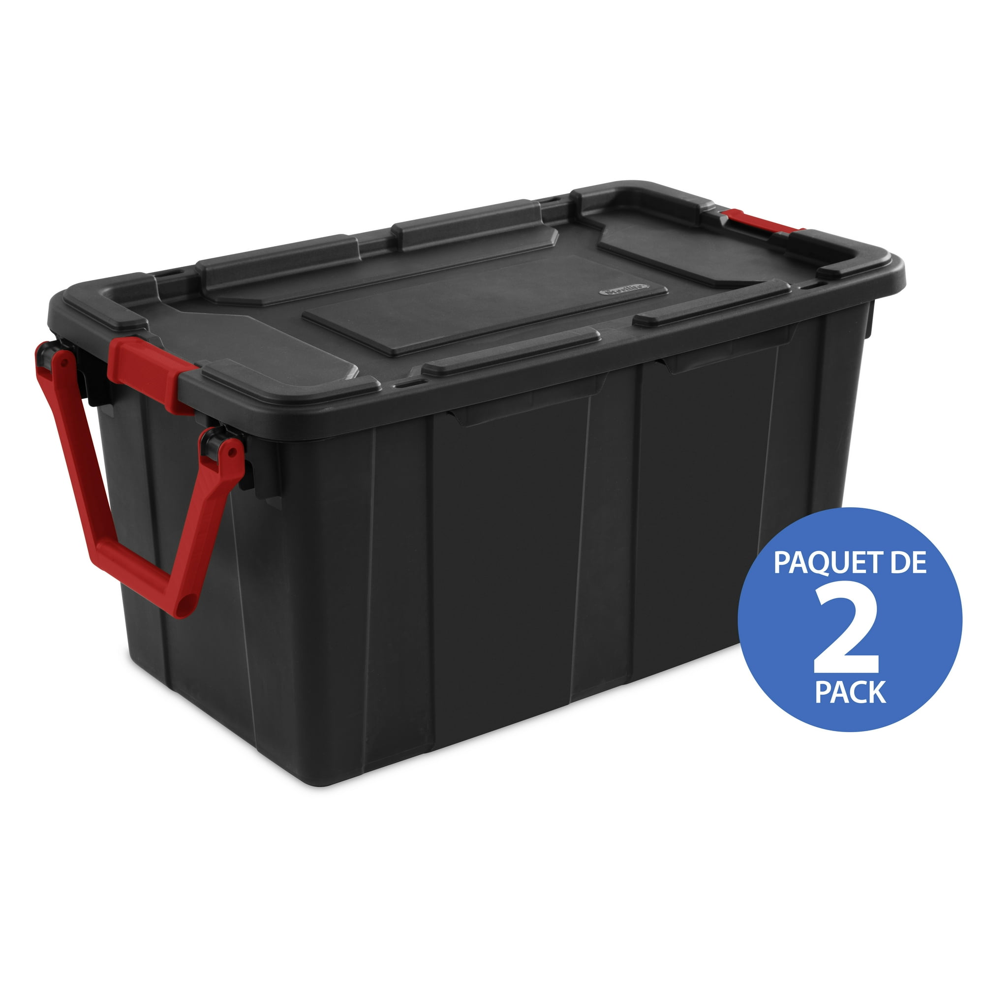 Click here for Sterilite 151 Liter Wheeled Industrial Tote  Extra... prices