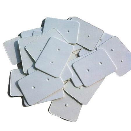 juguse 100 Pieces Ear Studs Card Handmade Jewelry Display DIY ...