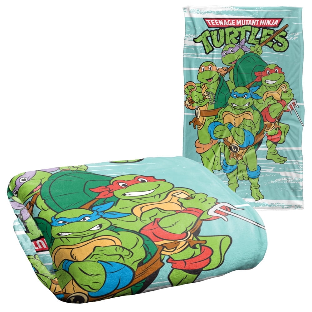 Click here for Officials Tmnt Blanket  Tmnt Turtle Group Silky To... prices