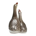 deevoka Tea Pet Sculpture Color Changing Artwork Small Goose Ornament ...