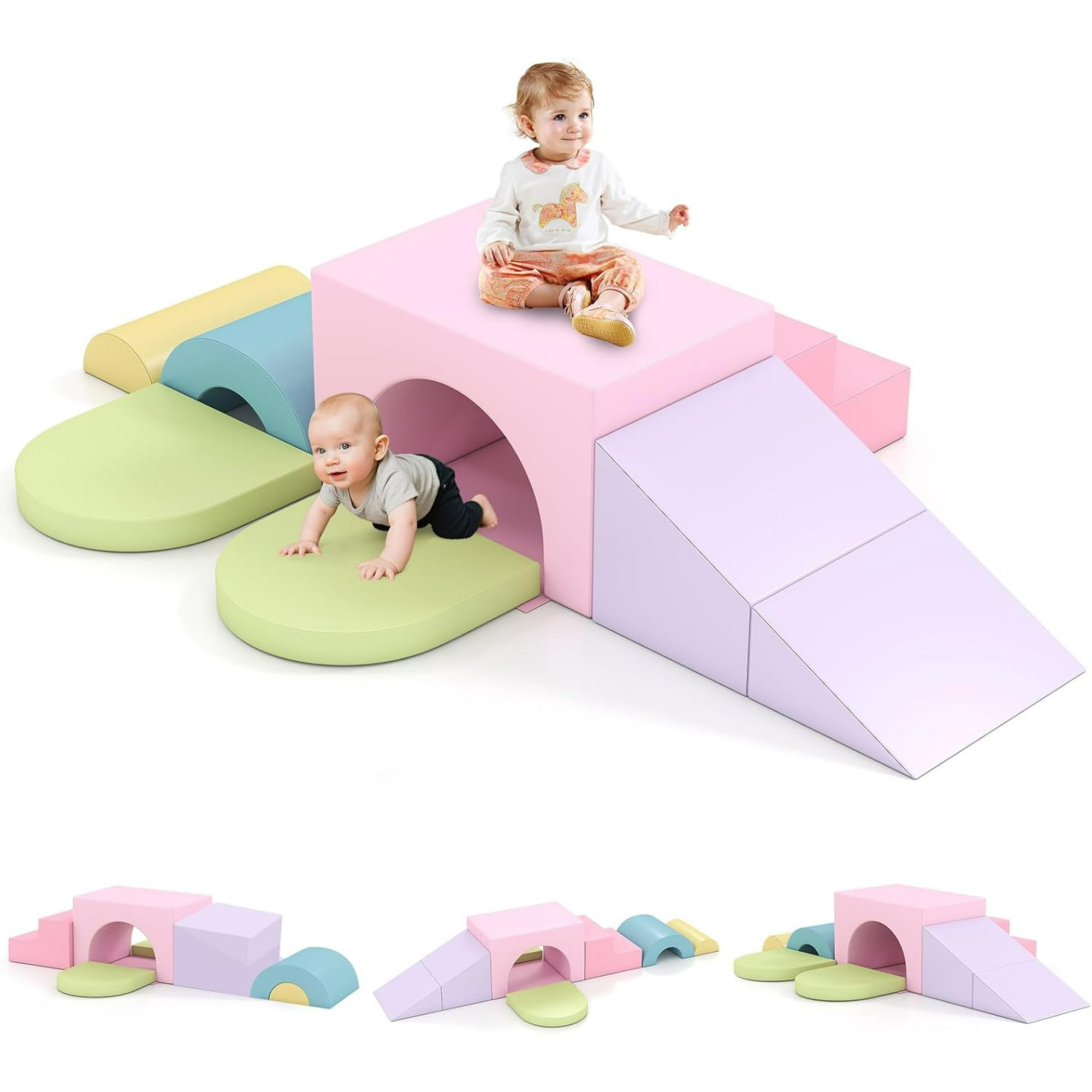 Click here for Olakids Toddler Climbing Toys Indoor  7 Pieces Bab... prices