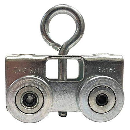 Genuine Unistrut P2751-EG 4 Wheel Eye Loop Trolley Assembly for use ...