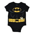 WARNER BROS Justice League DC Comics Batman Newborn Baby Boys 5 Pack ...