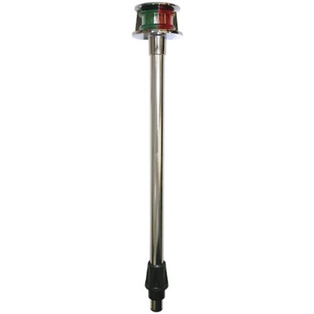 SeaSense Stow Away Plug in Bow Light, Chrome, 14" height (SS-SMS-23884 ...
