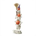 Halloween Pumpkin Stack Decor Set of 3 Resin Smiling Jack o Lantern ...