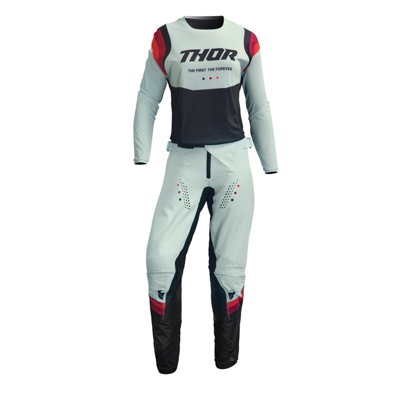 Thor 2023 Womens Pulse Rev Offroad Motocross Jersey Pant Combo Black ...