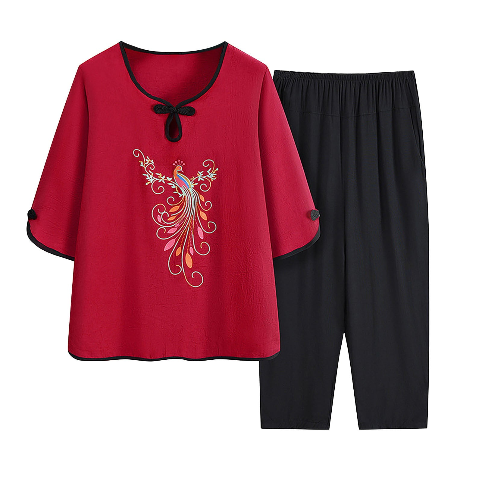Click here for Yuyuzo Plus Size Pajama Sets For Women Half Sleeve... prices