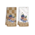 2pcs Color 13 Blueberry Watercolor Dish Towels - Soft Polyester ...